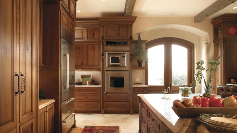 High-End Custom Cabinets for a Touch of Elegance